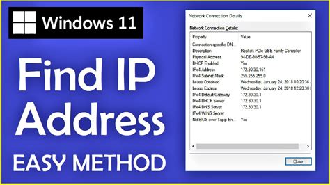 How To Find Ip Address On Windows 11 [ Easiest Method ] Youtube