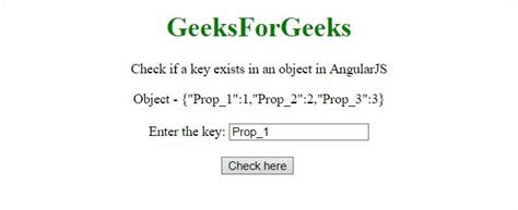 how to check the existence of key in an object using angularjs