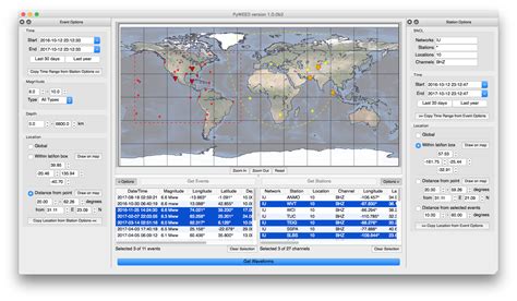 iris data services nodes dmc software pyweed v 1 0 0