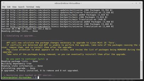 linux mint how to update system linux hint