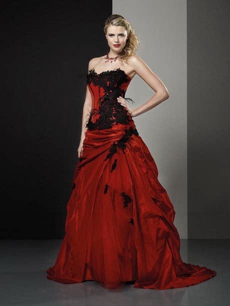 Robe Rouge Mariage Beauté Et Mode