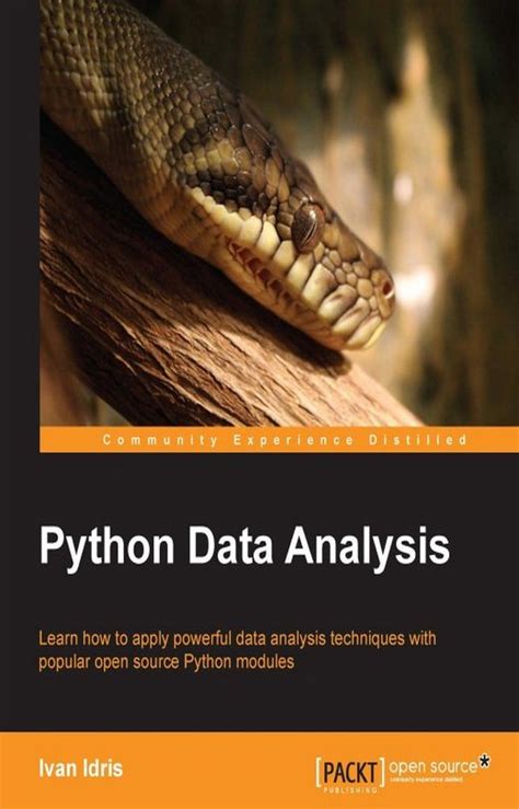 python data analysis by ivan idris book read online