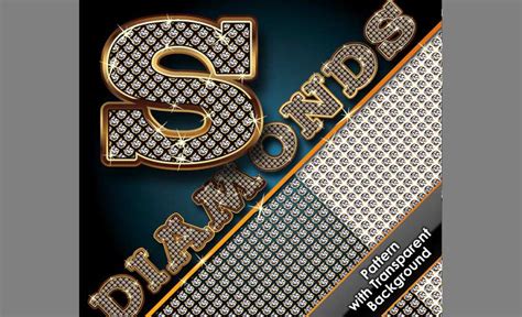 how to create a quick sparkling diamonds text effect in adobe photoshop