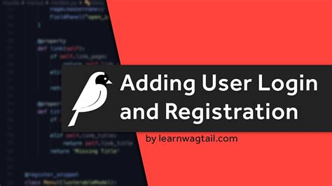 how to add user authentication to your wagtail website