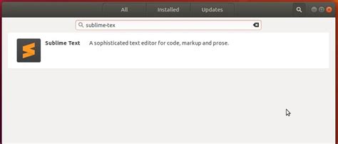 sublimetext softwarecenter tips on ubuntu
