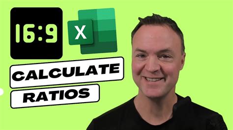 How To Calculate Ratios In Microsoft Excel Youtube