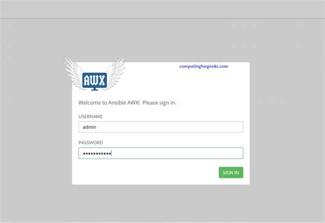 install ansible awx on centos 8 rocky linux 8 computingforgeeks