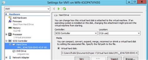 how to increase disk space of vm in hyperv communication square