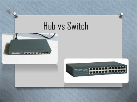 hub vs switch