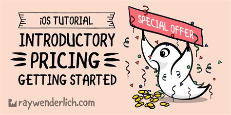 introductory pricing for ios getting started