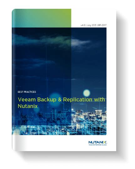 veeam backup and replication with nutanix