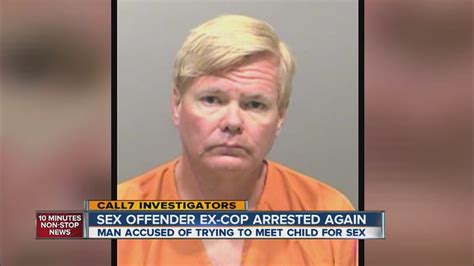 Sex Offender Ex Cop Arrested On Internet Luring Youtube