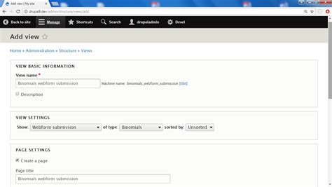 step by step guide how to create a view for displaying field s values