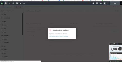 why the edit live doesn t work all prebuilt sites were warning of