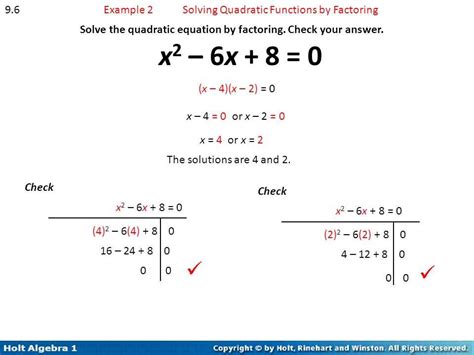 Mastering Quadratic Equations Your Comprehensive Answer Key And Guide