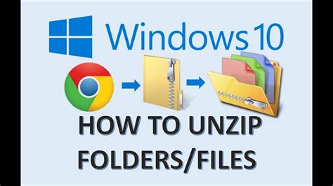 windows 10 unzip files and folders how to extract a zip file or