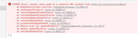 angular error unsafe value used in a resource url context