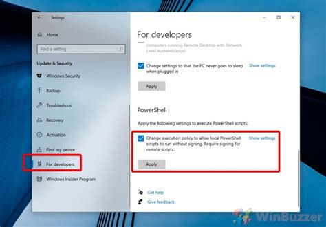 how to enable powershell scripts in windows 10 via execution policy