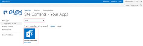 data import from excel spreadsheet to sharepoint list