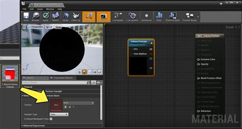 using refraction unreal engine documentation images