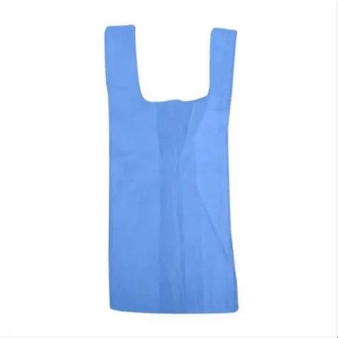 Plain Blue U Cut Non Woven Bag For Shopping At Rs 164 Kg In Delhi Id