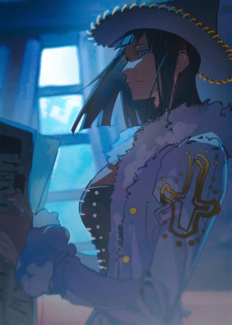 Safebooru 1girl Black Hair Blue Eyes Blunt Bangs Blunt Ends Coat