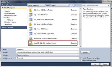 use clr stored procedures for database synchronization