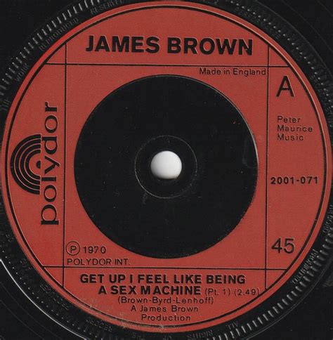 James Brown Get Up I Feel Like Being A Sex Machine Vinyl Discogs