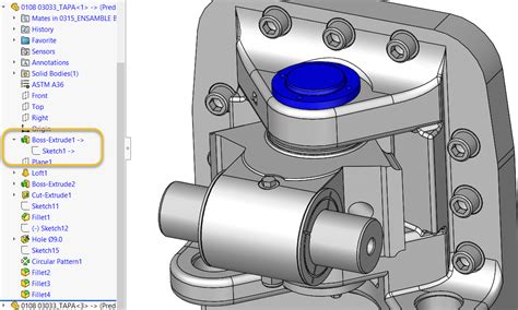 avoid solidworks in context relations when not needed