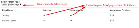 mvc how to pass value of particular row to controller method