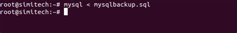 install mysql in ubuntu 20 4 linux step by step simitech