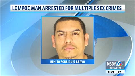 Santa Barbara County Detectives Arrest Lompoc Man Accused Of Multiple