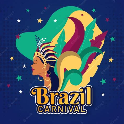 Premium Vector Brazilian Carnival Background
