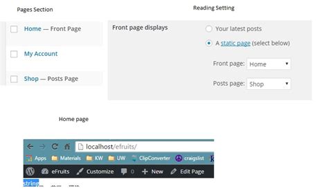 php wordpress is home and is front page do not work stack