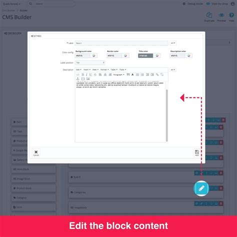 advanced cms pages builder prestashop addons