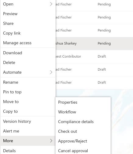document library hide the approve reject button in allitems aspx in