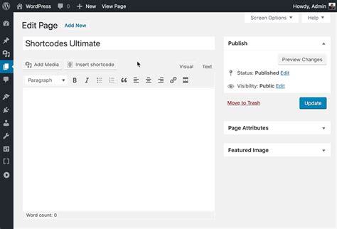 wordpress shortcodes plugin — shortcodes ultimate wordpress plugin