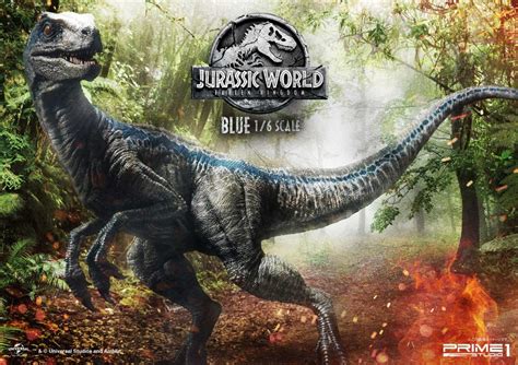 Jurassic World Fallen Kingdom Blue 1 6 Legacy Museum Collection