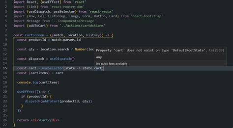 javascript problem while using state from react redux property