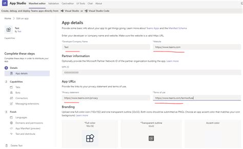 botframework adding an azure hosted bot to microsoft teams dev portal