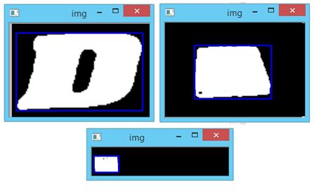 [solved] opencv using contours and hough transform on rectangle