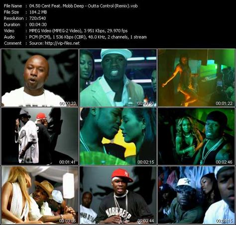 50 Cent Feat Mobb Deep Outta Control Remix Download Hq Music Video
