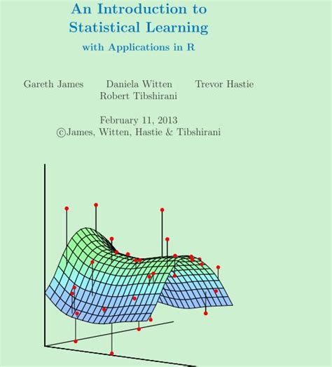 【经典教材】《an introduction to statistical learning with applications in r