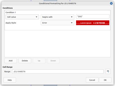 formatoperator begins with how to create conditional formatting in