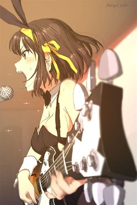 Suzumiya Haruhi Suzumiya Haruhi No Yuuutsu Drawn By Turbo Engine
