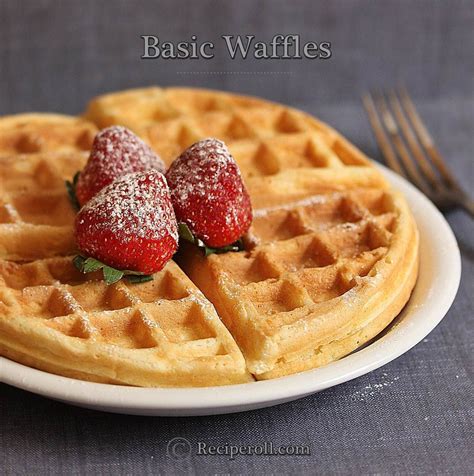 How To Make Crispy Waffles Recipe Step By Step
