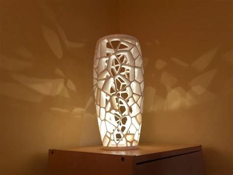 3d print model voronoi lamp 2 cgtrader