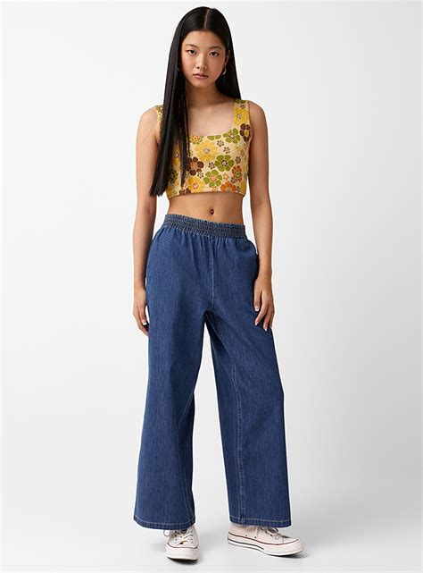 Womens Bootcut Jeans And Wide Leg Jeans Simons Us