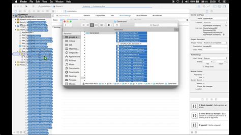 set up a xcode project with youtube api youtube