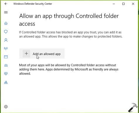 [how to] enable disable controlled folder access in windows 10